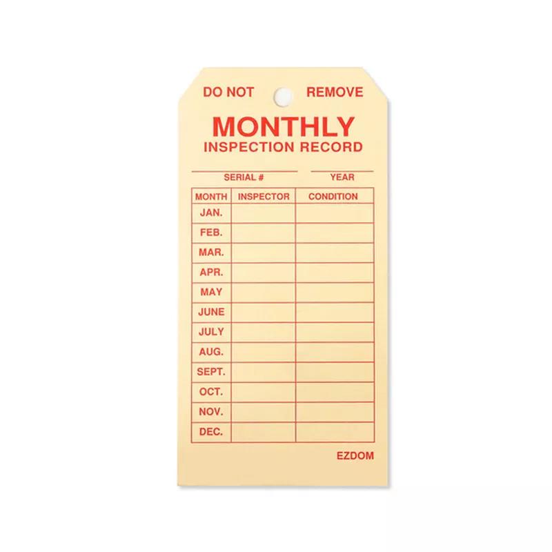 Custom Design Printable Marking Kraft Paper Inspection Tags Popular ...
