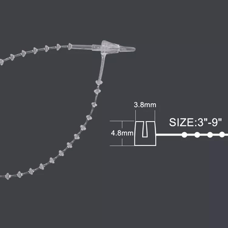 Sinfoo TL012 Bead String Loop Lock Pin | Sinfoo Plastic Manufacture