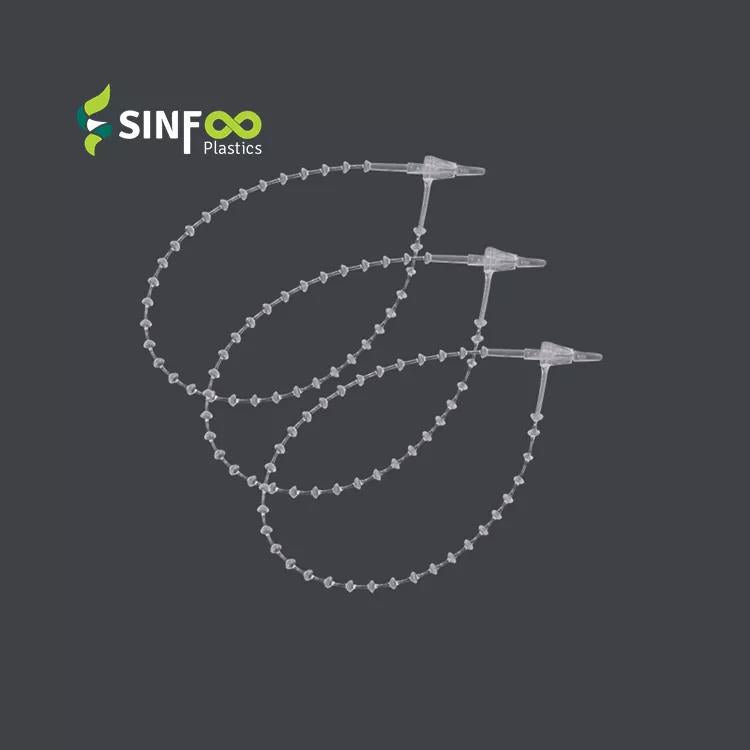 Sinfoo TL012 Bead String Loop Lock Pin | Sinfoo Plastic Manufacture
