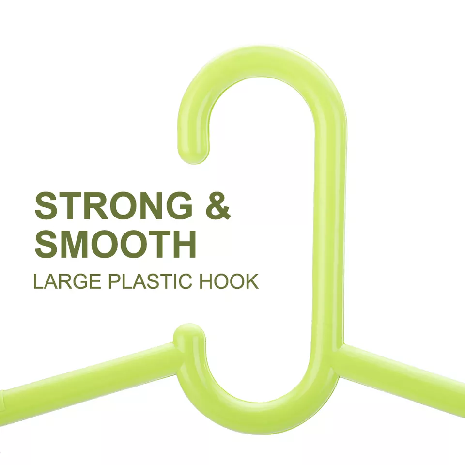 18.1" Eco Friendly Heavy Duty Multi Purpose Clothes Hanger | Sinfoo ...